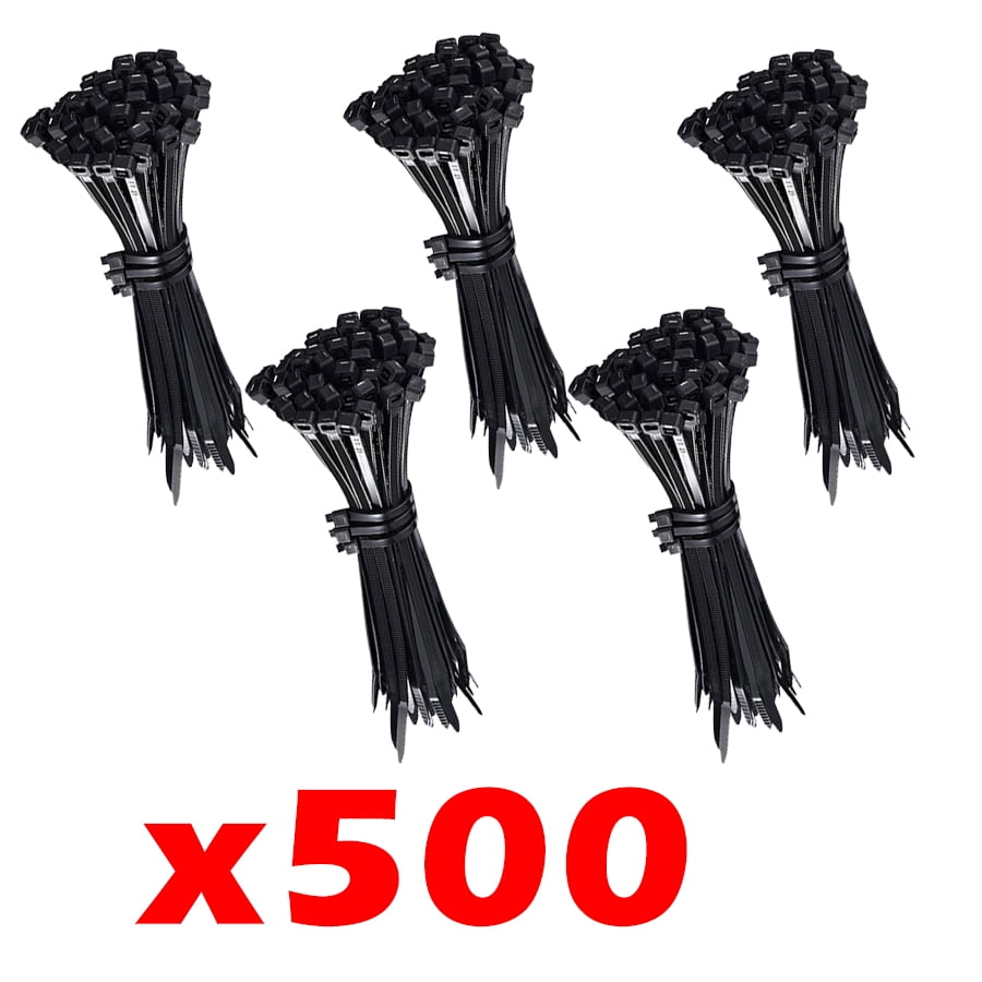 12 " 100/500/1000pcs Nylon Plastic Cable Tie Long & Wide Extra Large ...