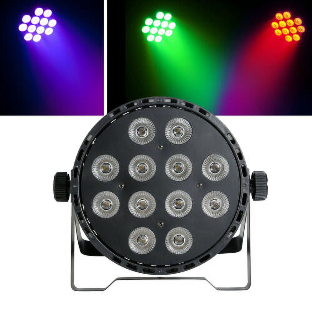 12*10W LED DMX Wedding Uplighting RGBW Par Stage Light DJ Disco Party Lighting - Walmart.com