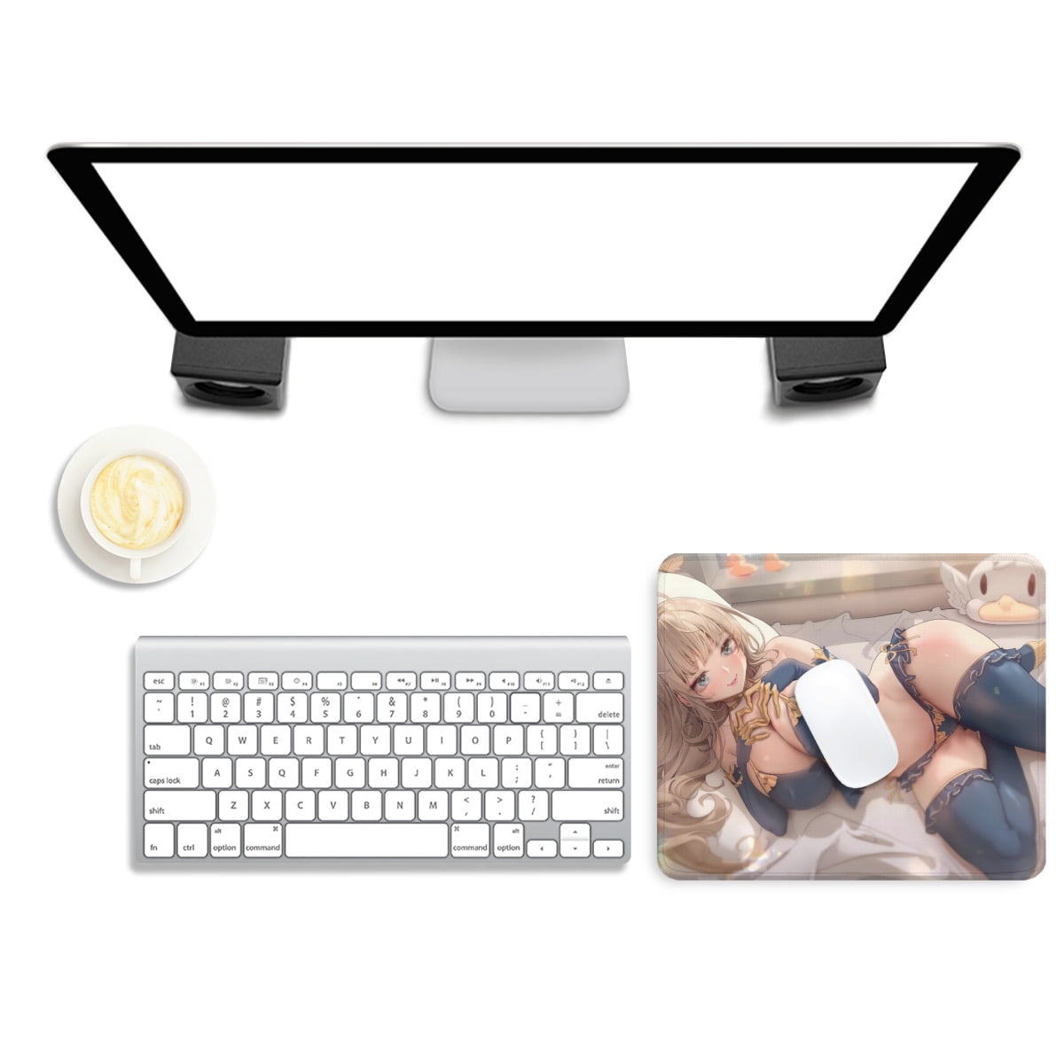 12*10in Genshin Impact Comfortable Mouse Pad Gaming Mouse Mat Cute with ...