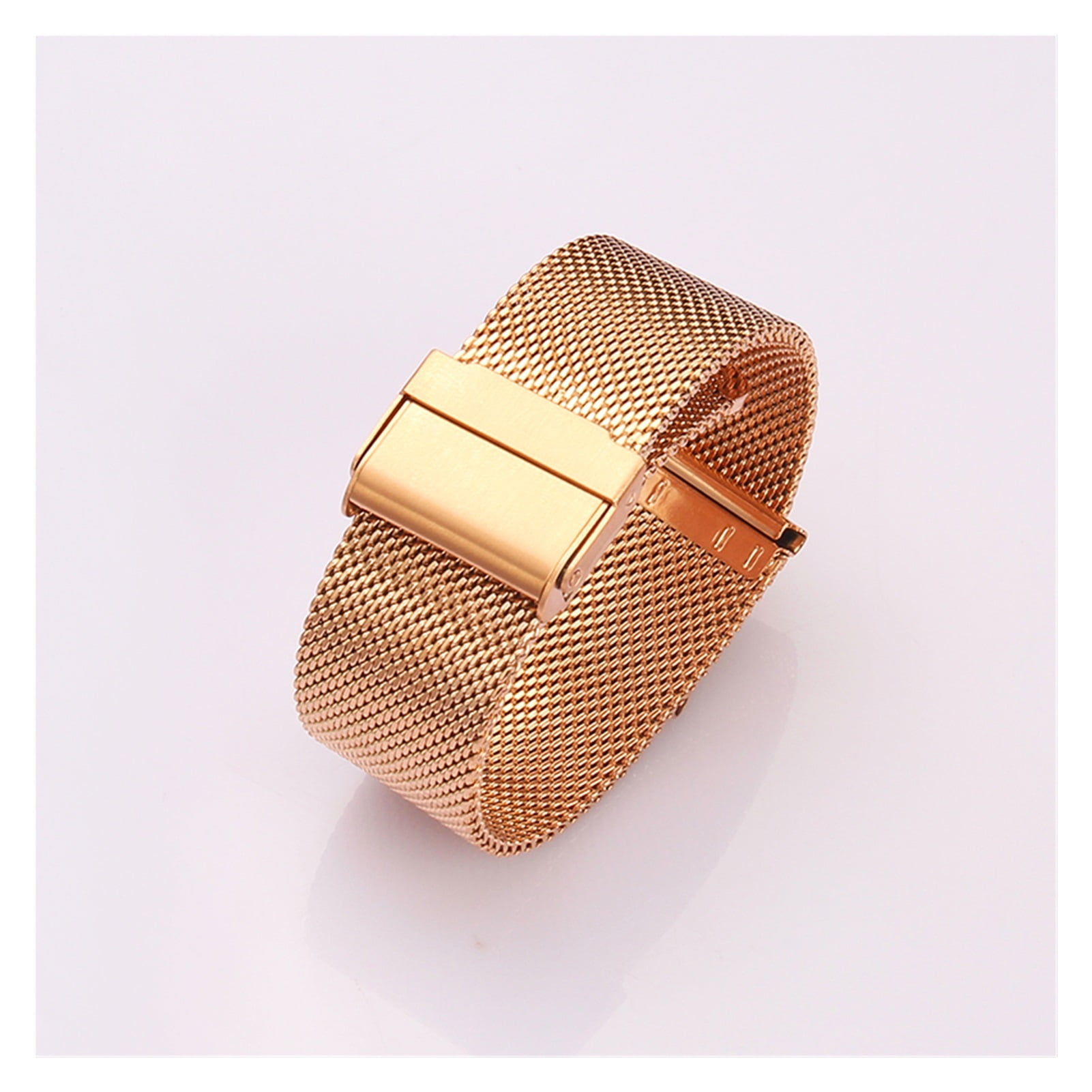 12/14/16/18/20/22mm Watch Strap Metal Mesh Stainless Steel Wristwatch ...