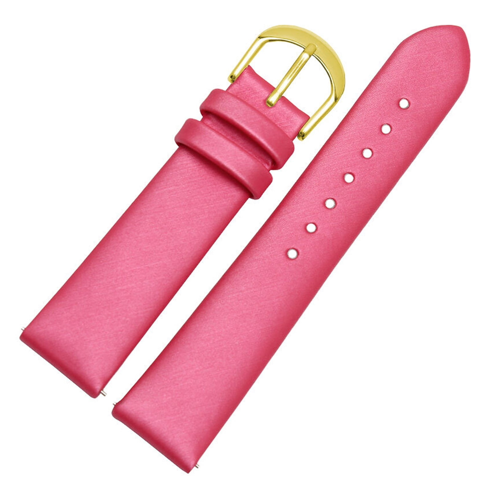 12/14/16/18/20mm Leather Watch Band Silk Ribbon Watch Strap Quick ...