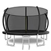 12/14/16FT Backyard Trampoline with Safety Enclosure Net & Ladder, All ...