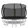 12/14/16FT Backyard Trampoline with Safety Enclosure Net & Ladder, All ...