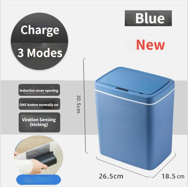 12/14/16L Intelligent Trash Can Automatic Sensor Dustbin Sensor ...