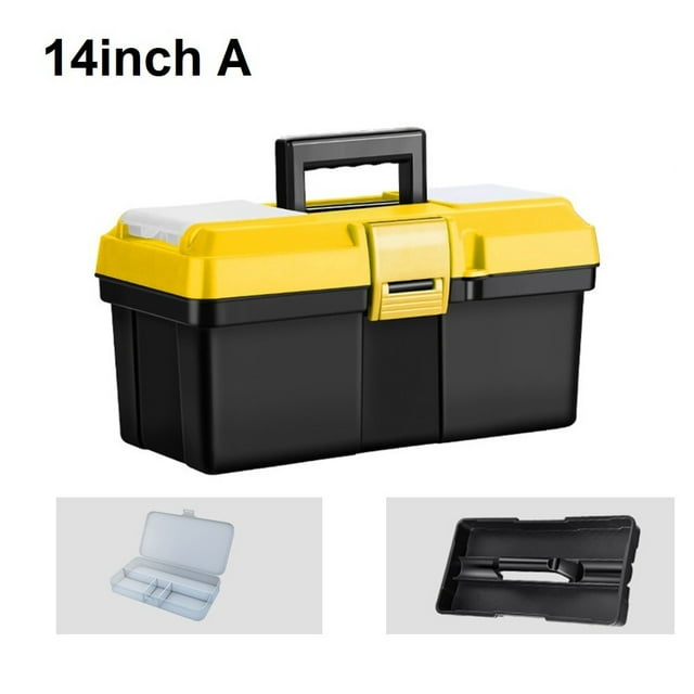 12-14In Professional Tool Box Tool Organizer Plastic Thickened Tool ...