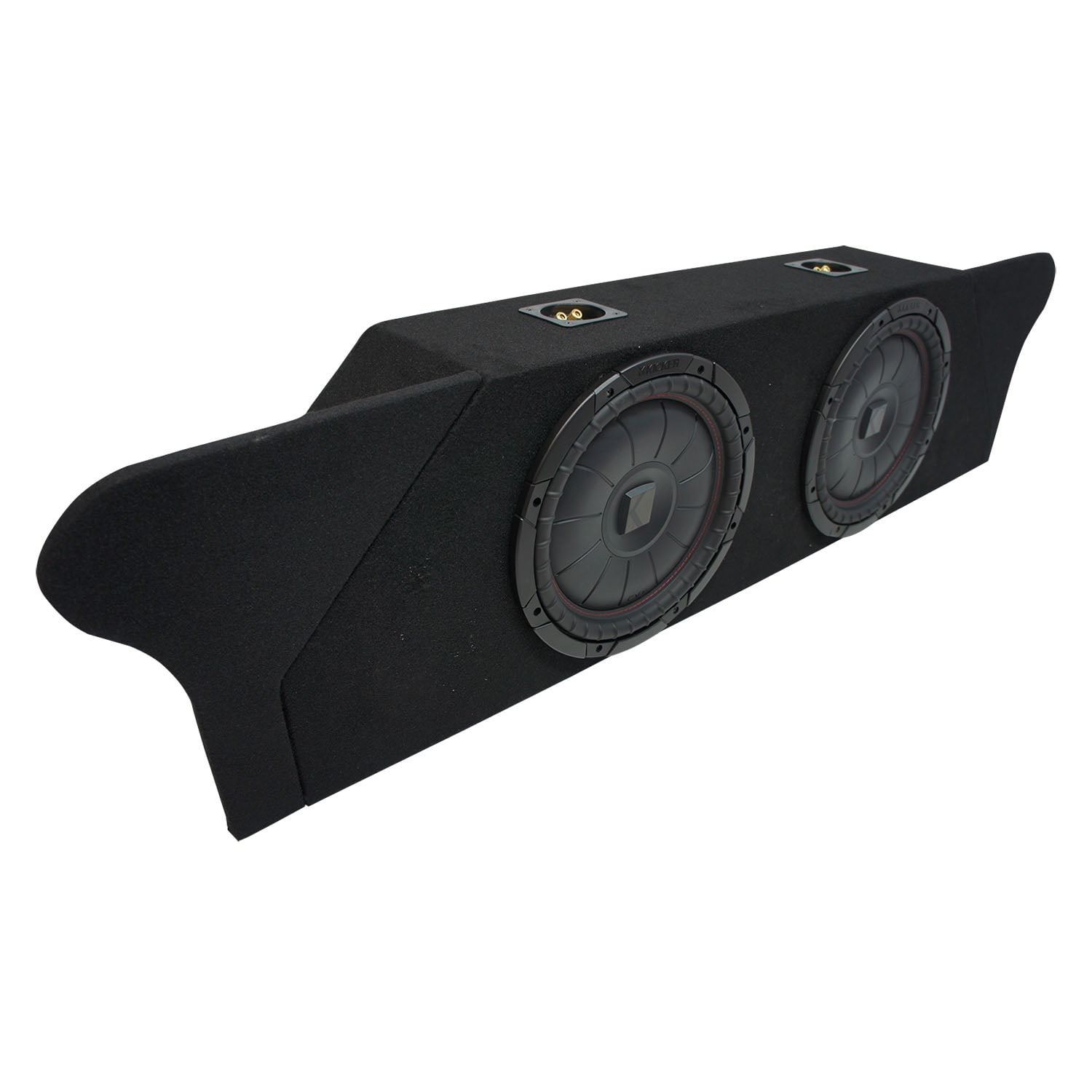 12-15 Chevy Camaro Coupe Trunk Kicker CompVT CVT12 Dual 12" Sub Box ...
