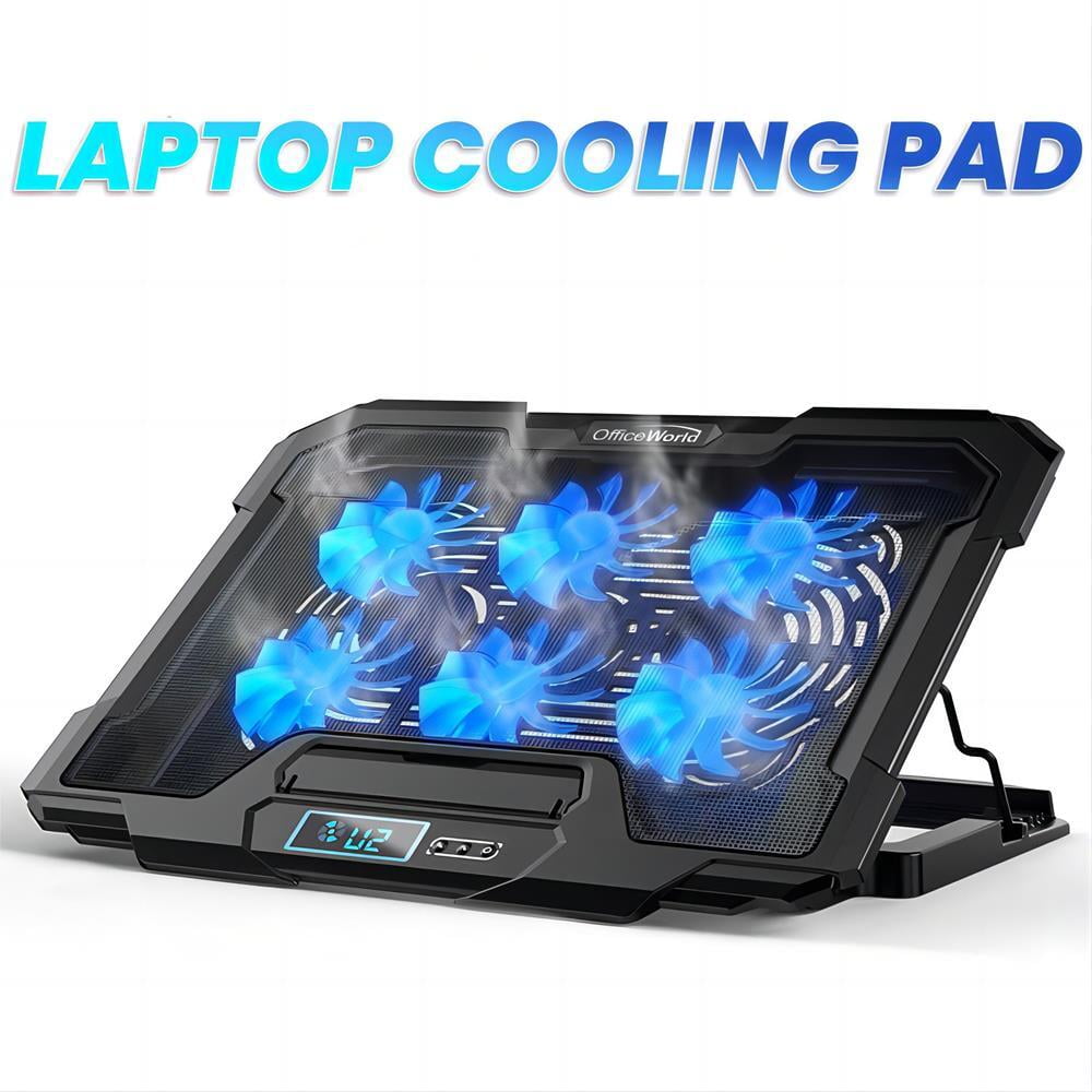 12-17.3 inch Laptop Cooling Pad Gaming Laptop Cooler, Adjustable Height ...