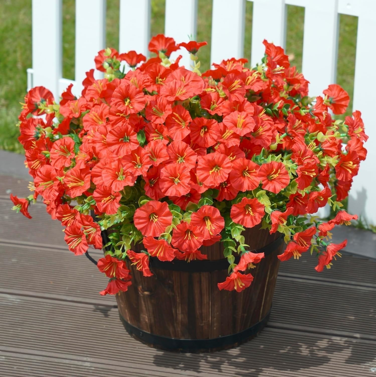 12/18/20PCS Arisefrom Artificial Flowers Plants Flowers for Outdoor ...