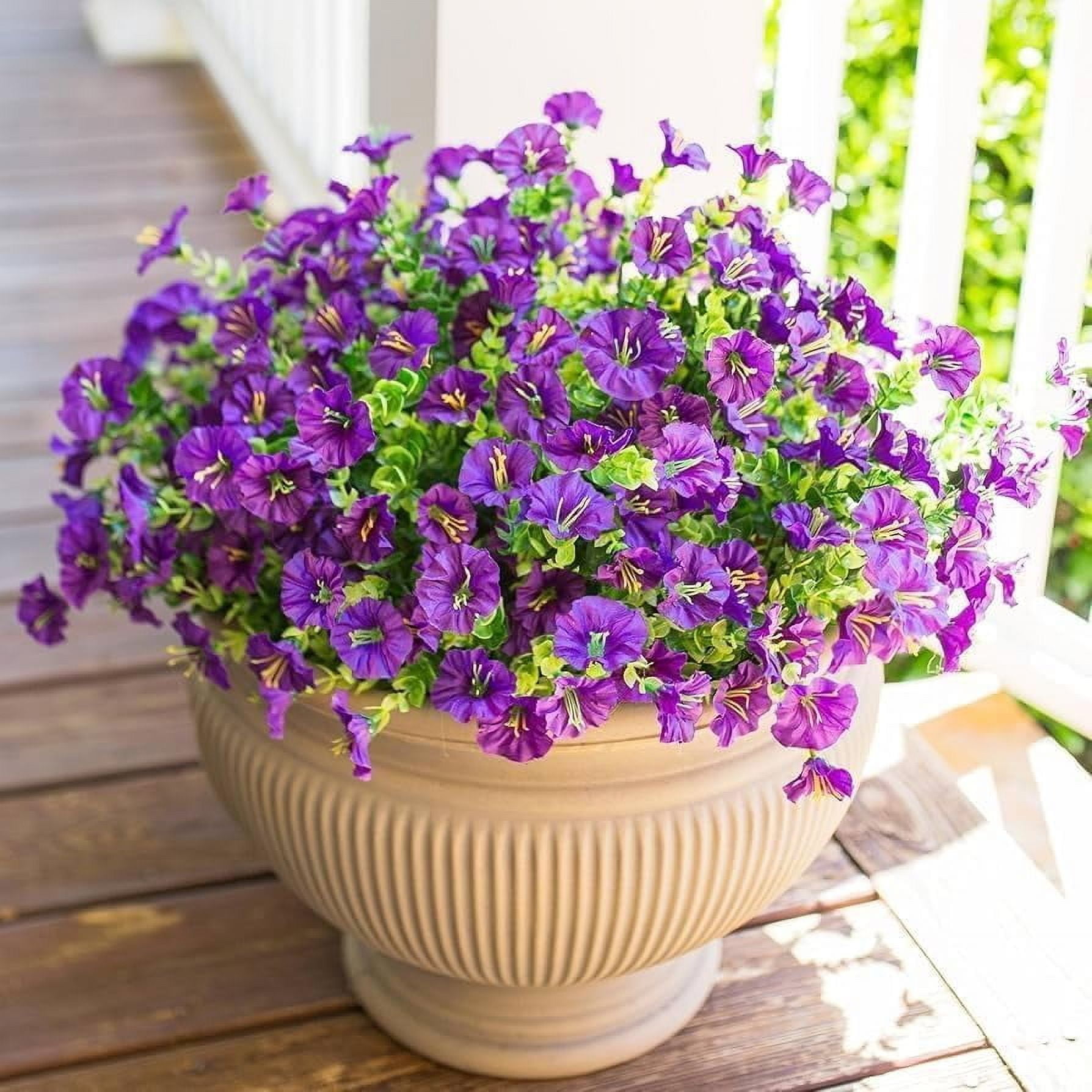 12/18/20PCS Arisefrom Artificial Flowers Plants Flowers for Outdoor ...