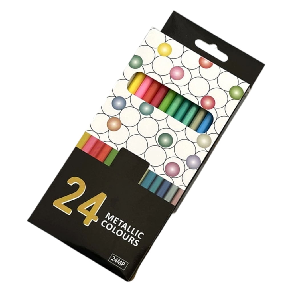 12/18/24 Color Sketching Pencil Easy to Color Drawing Pencils Metallic ...