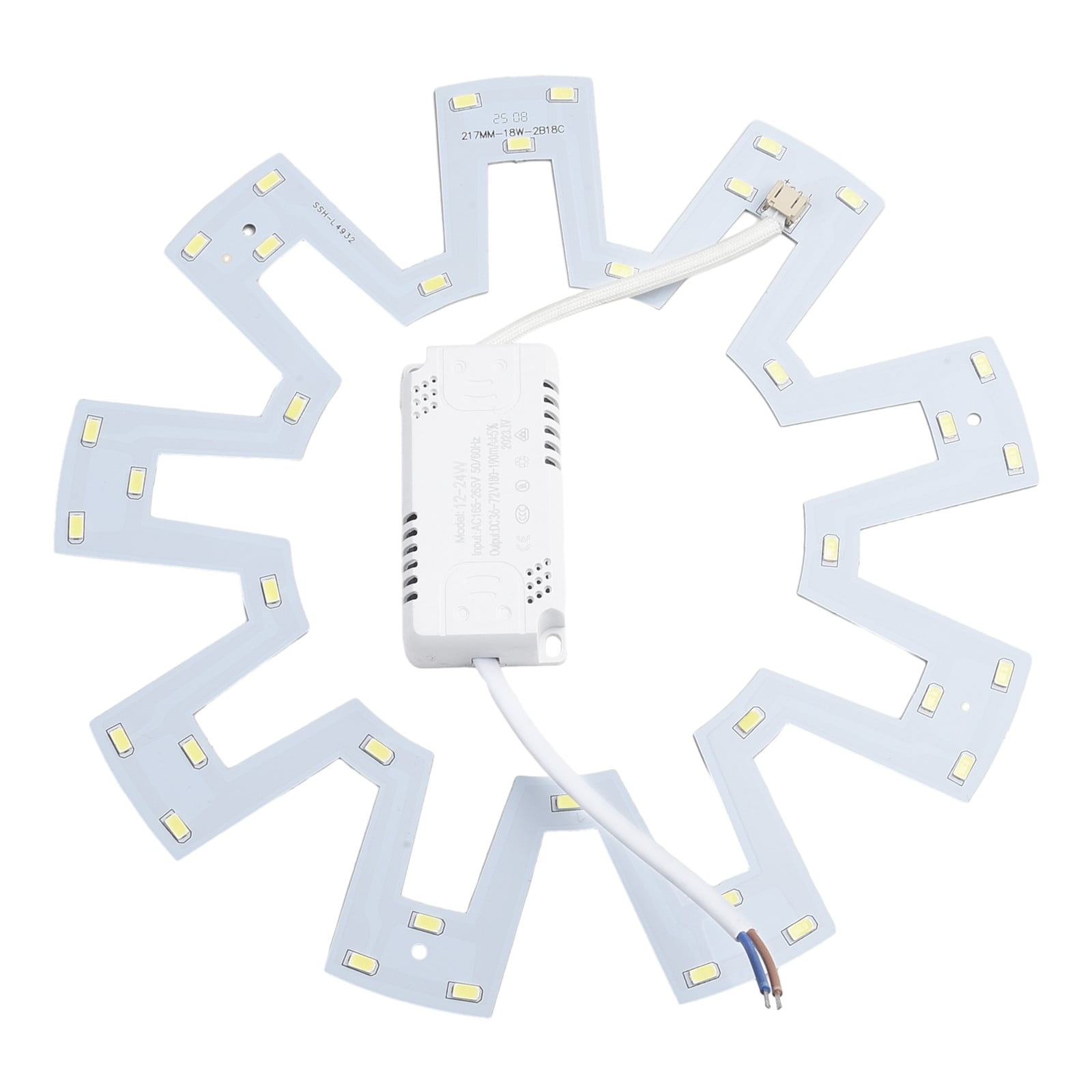 12/18/24W Circle Shaped 5730 LED Panel Ceiling Light Fixtures Board ...