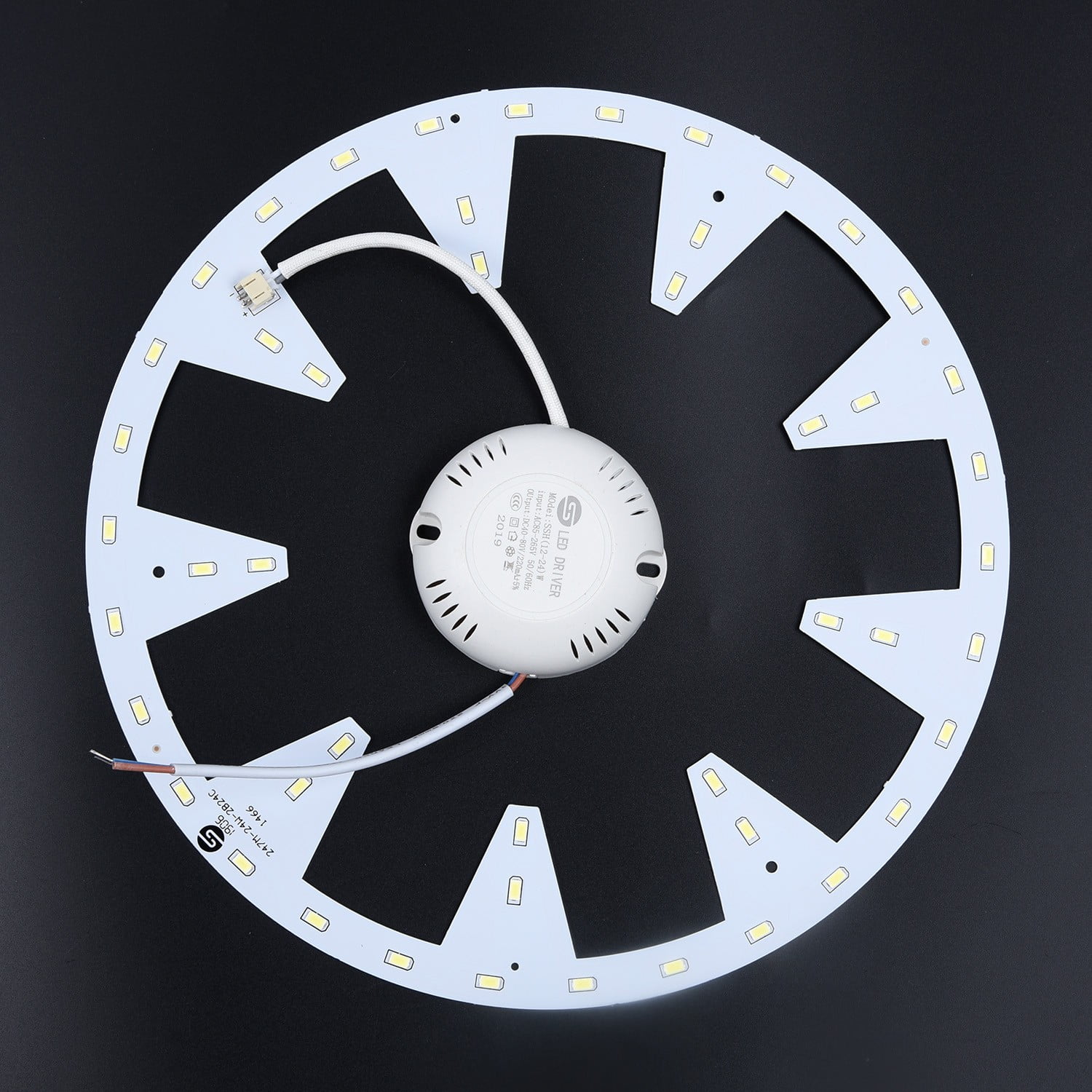 12/18/24W Circle Shaped 5730 LED Panel Ceiling Light Fixtures Board ...