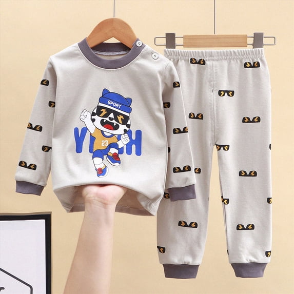 12-18 Months Girls Long Sleeve Pajama Set Outfit for Girls 10-12 Years ...