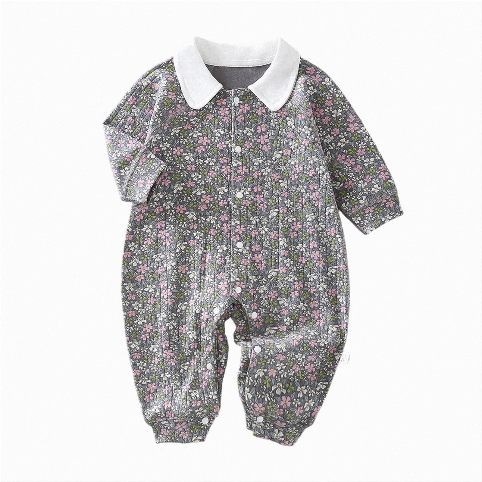 12-18 Months Newborn Bodysuit Baby Romper Spring Fall Long Sleeve ...