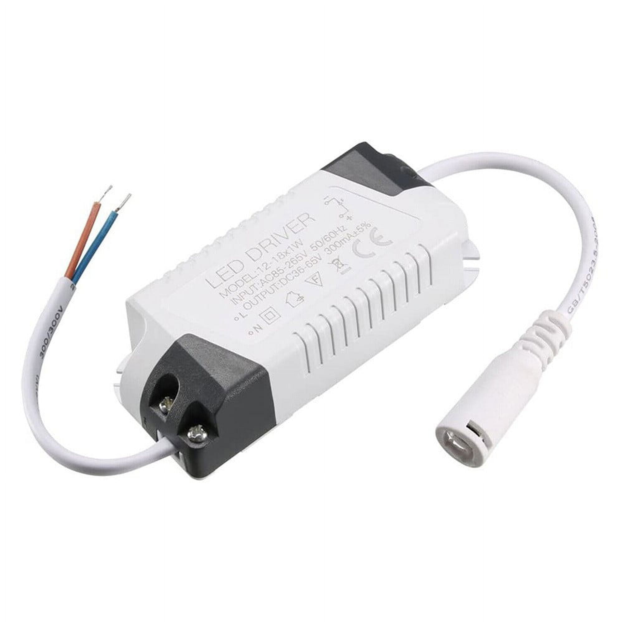 12-18W Led Driver Power Supply Transformer Ac85-265V Constant Current ...