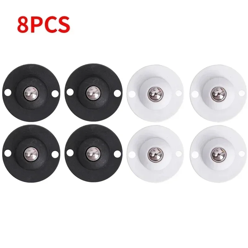 12/1PC Self Adhesive Caster Wheels Mini Swivel Wheels Stainless Steel ...