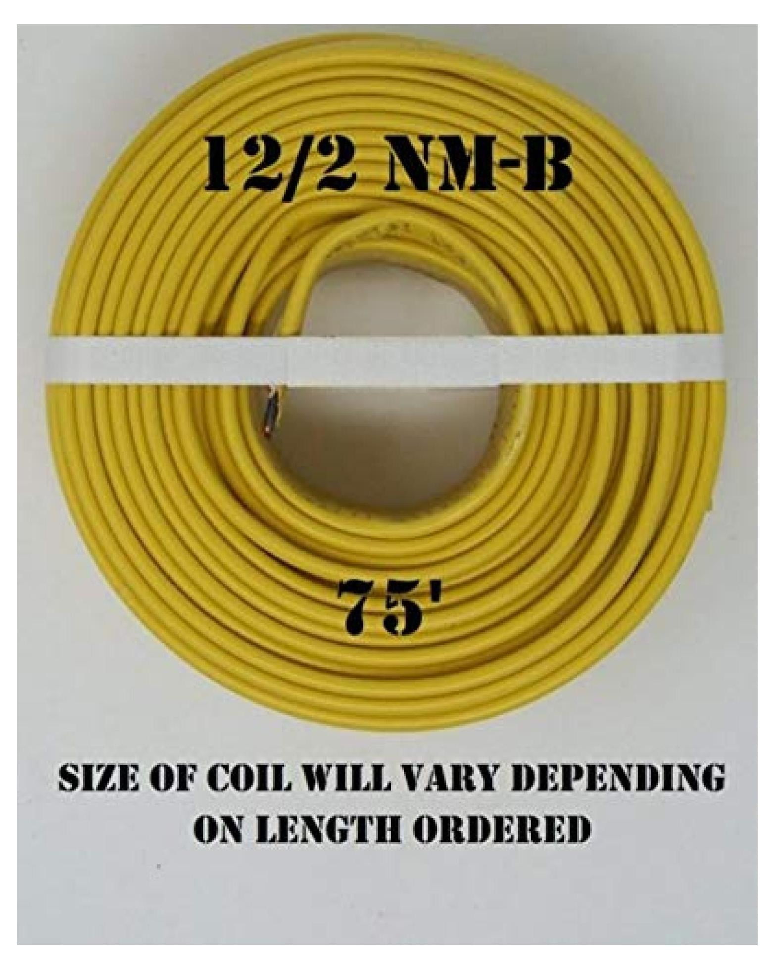 12/2 NM-B x 75' Non-Metallic Sheathed Electrical Cable - Walmart.com