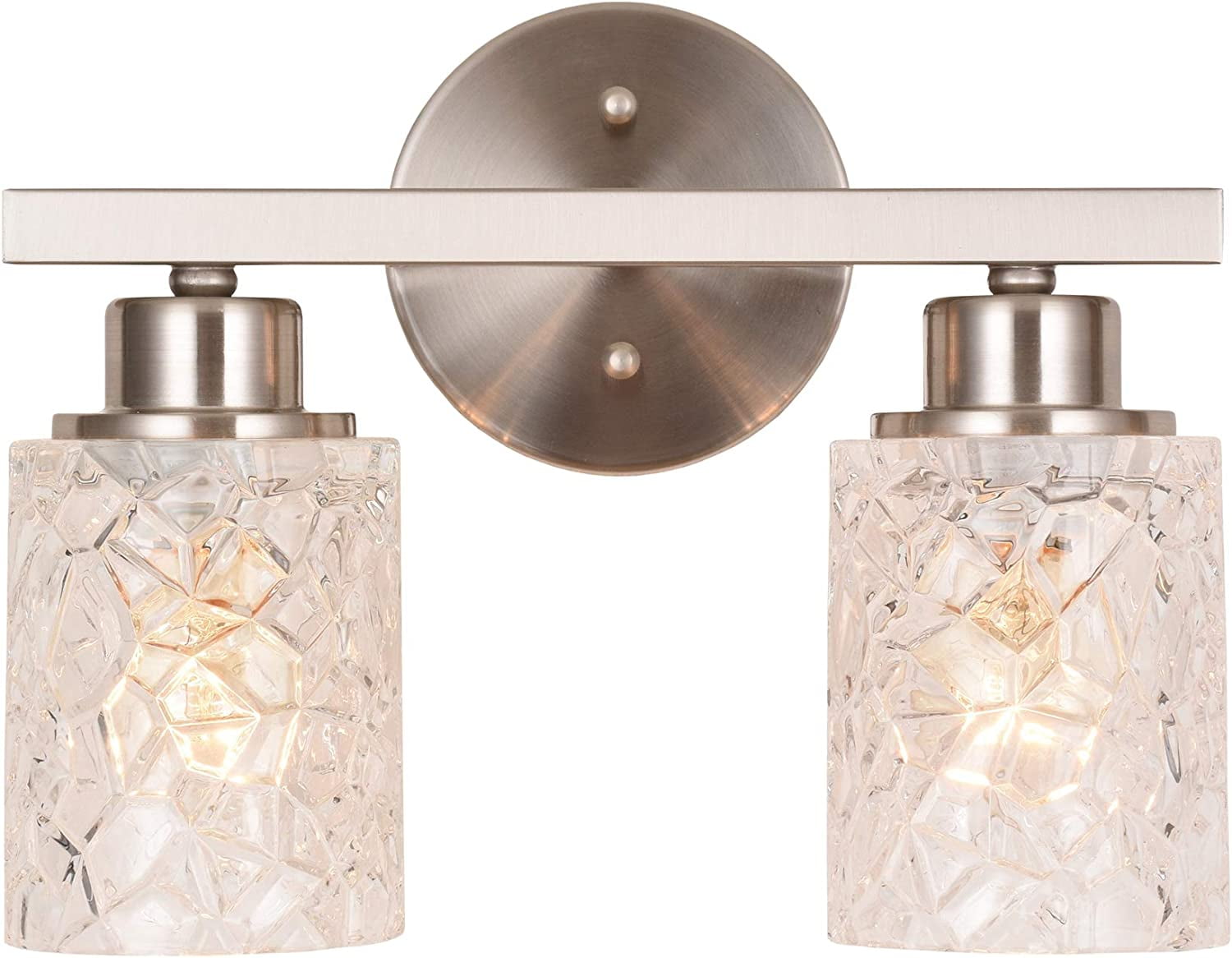 12.2-inch vanity light, 2 light wall light illumination, mirror-mounted ...