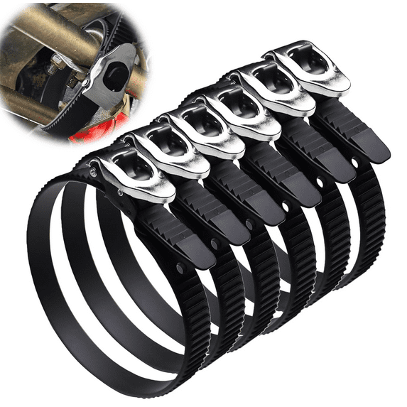 12/20 Inch Heavy-Duty Stainless Steel Grip Lock Straps – Reusable ...