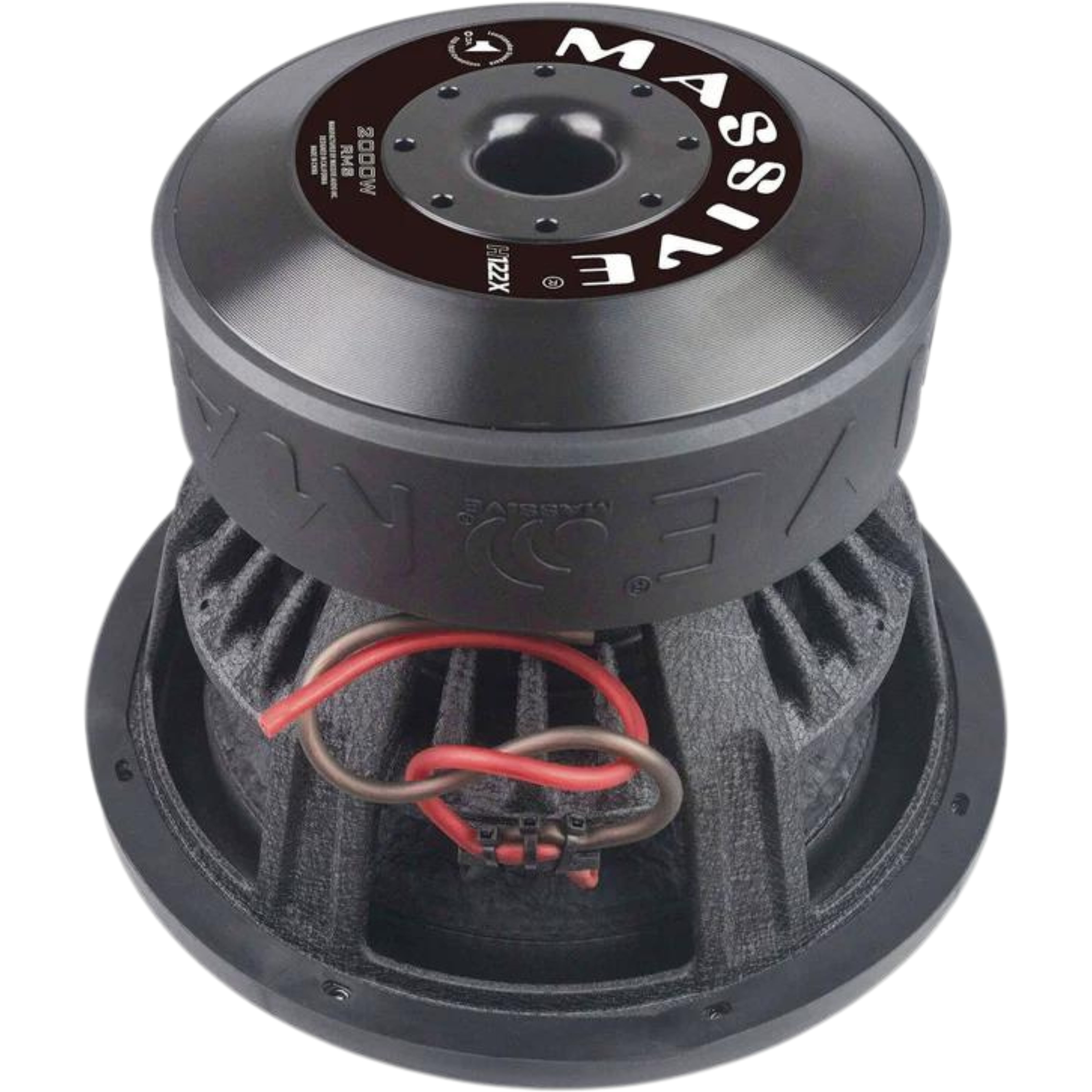 12" 2000W RMS 2-Ohm 3" DVC Mega Subwoofer Massive Audio HIPPO Series MA-H122X - Walmart.com