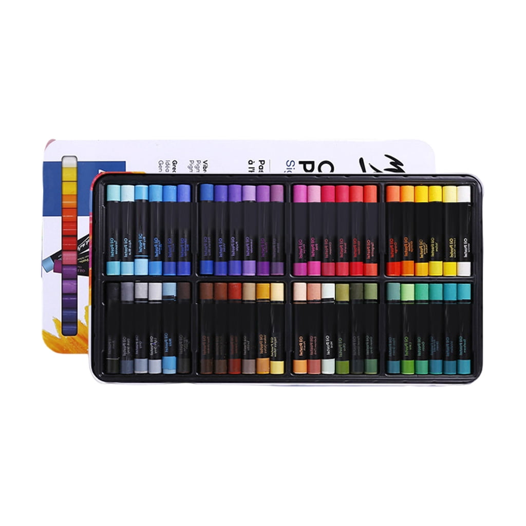 12/24/36/48 Color Soft Oil Pastels Set, Great Blending and Layering ...