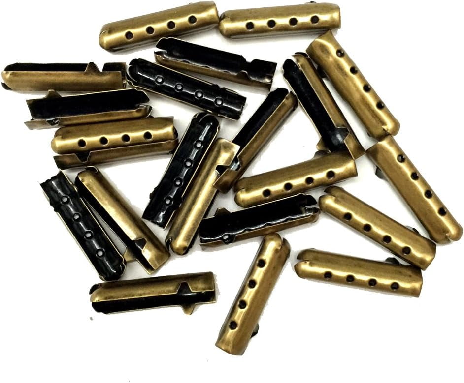 12/24/36/48 PCS Metal Aglets DIY Shoelaces Repair Shoe Lace Tips ...