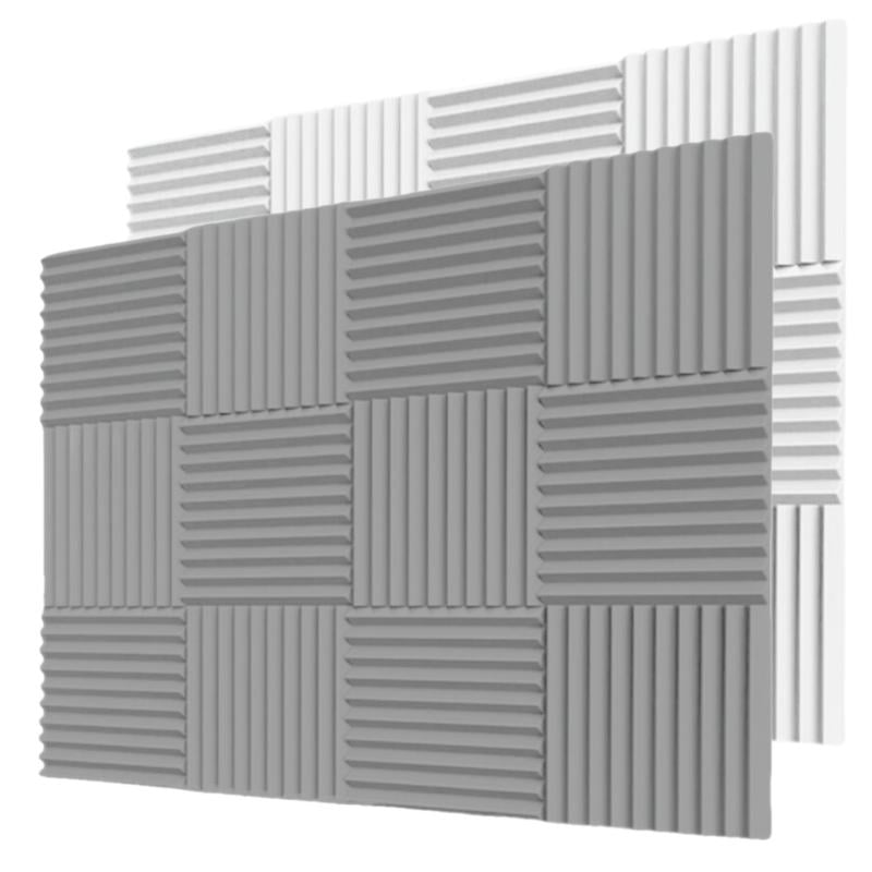 12/24/48PCS 12"X12"X1" Acoustic Foam Panel Wedge Studio Soundproofing ...