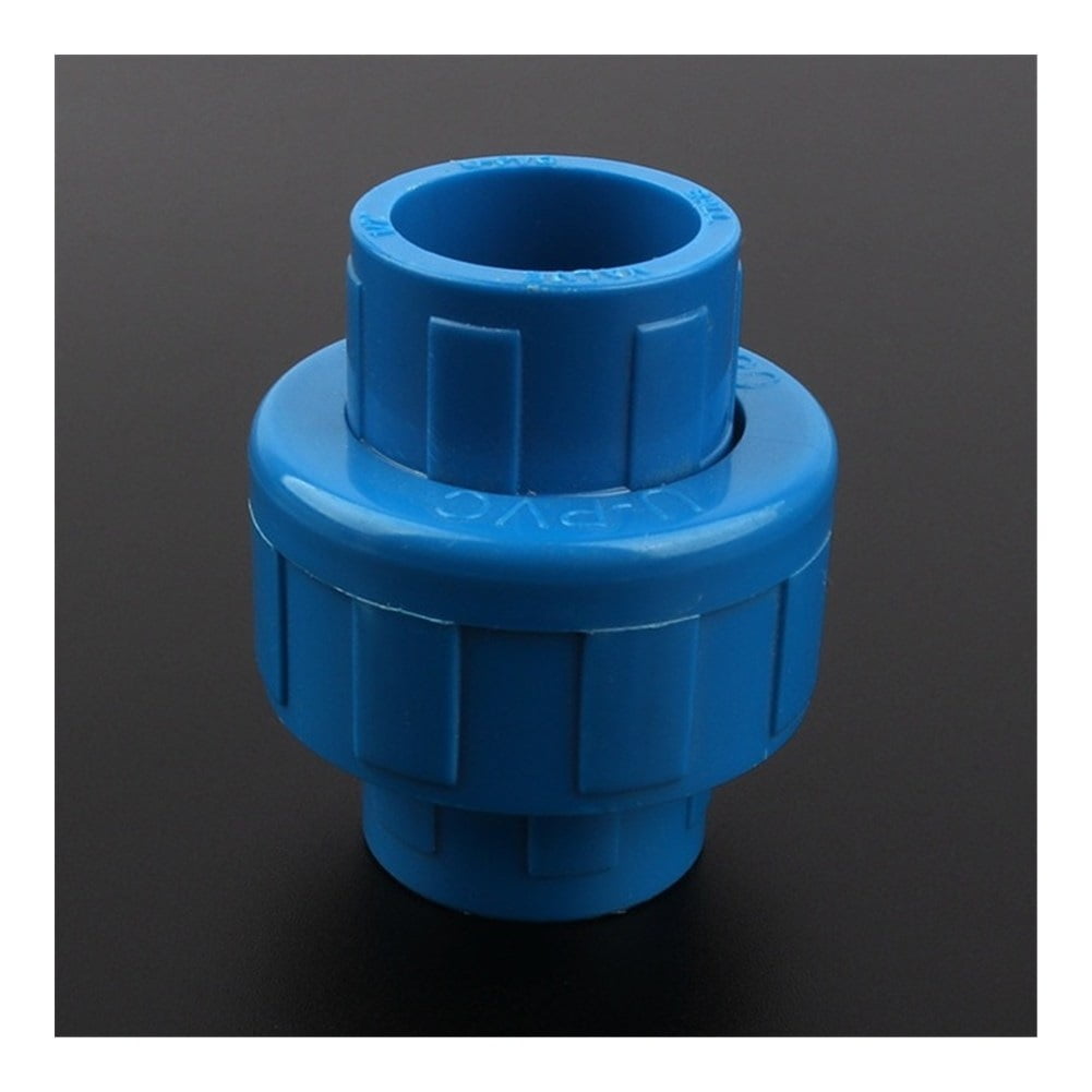 12/24/48pcs Inner Dia. 20mm PVC Union Connector Aquarium Tank Tube ...