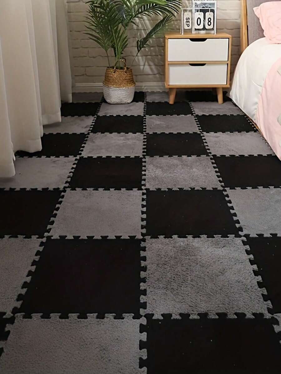 12/24/48pcs Interlocking Plush Foam Mats - Walmart.com