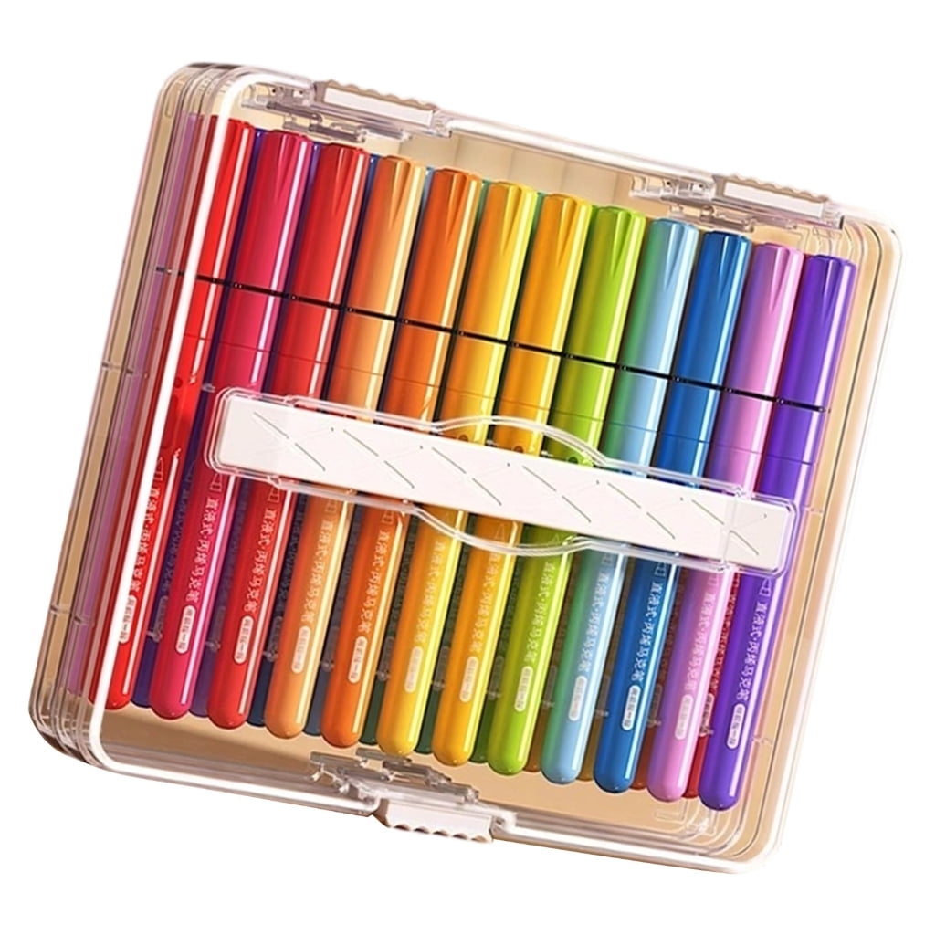 12/24 Colors Graffiti Marker Acrylic Pen Acrylic Markers Coloring ...