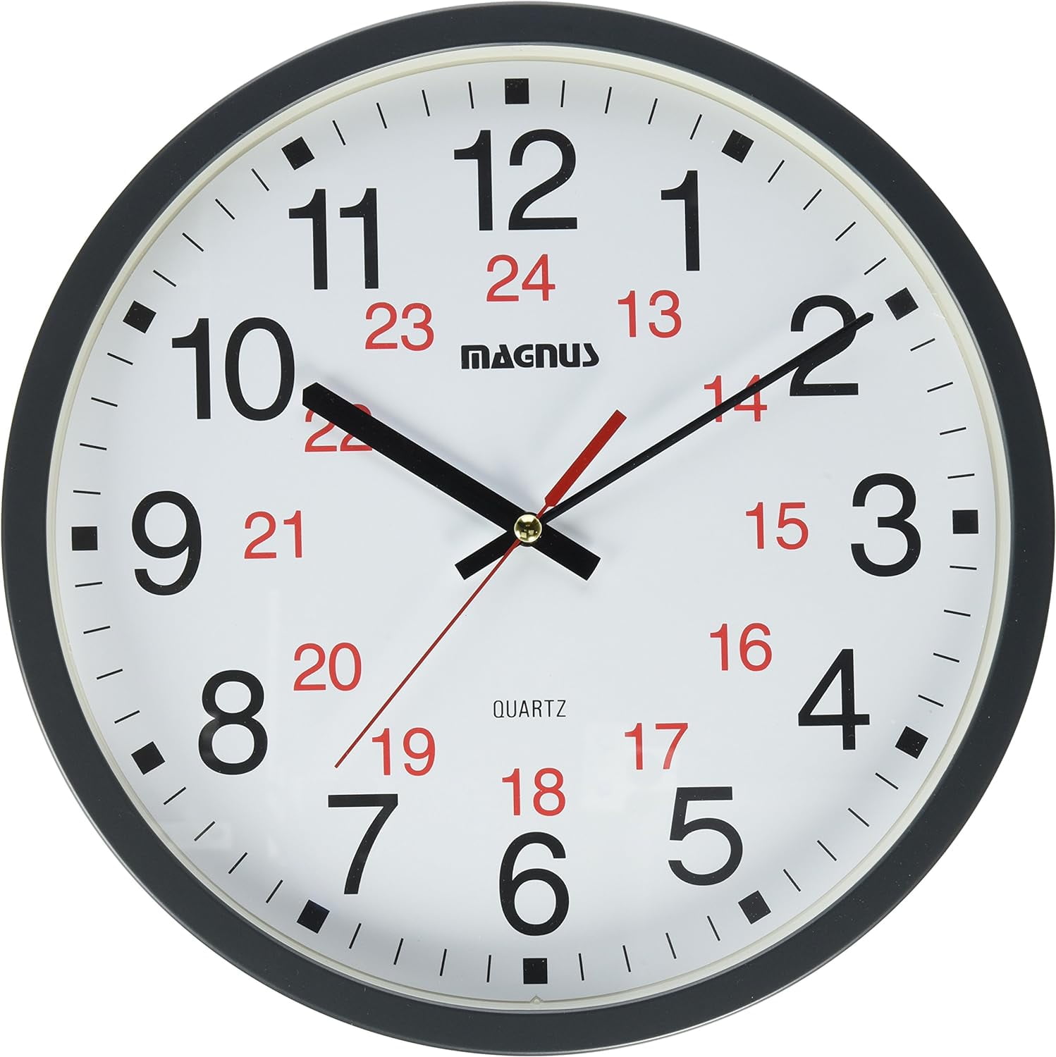 12-24 Hour Clock Sweep Second Hand - - Walmart.com