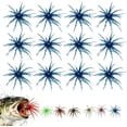 12/24 Pcs Sea Urchin Bait for Bass Fishing Lures, TPR Soft Plastic ...