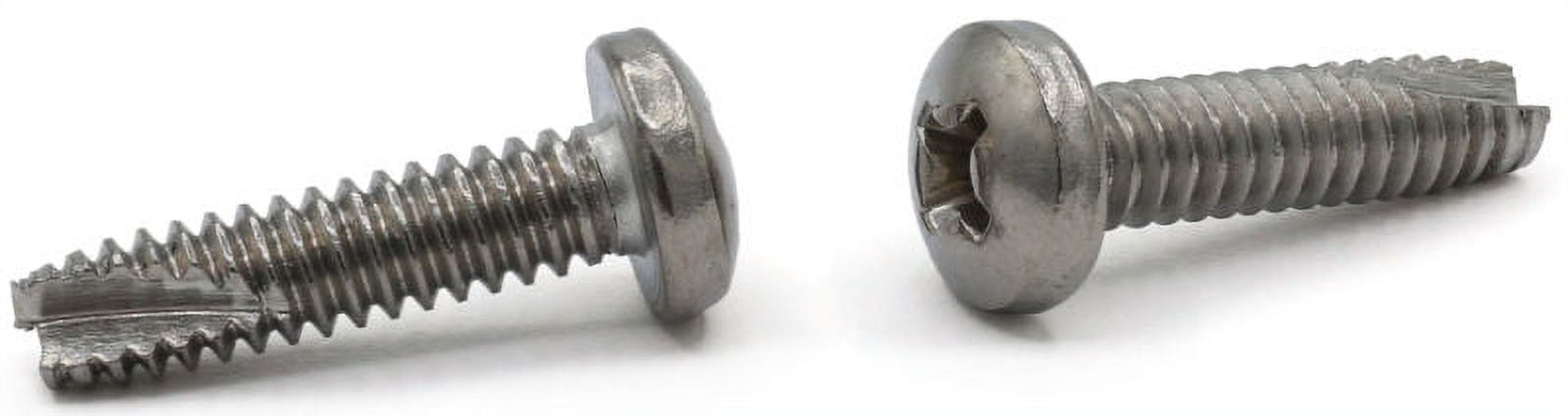12-24 x 1/2" Type 23 Thread Cutting Screws / Phillips / Pan Head / 18-8 ...