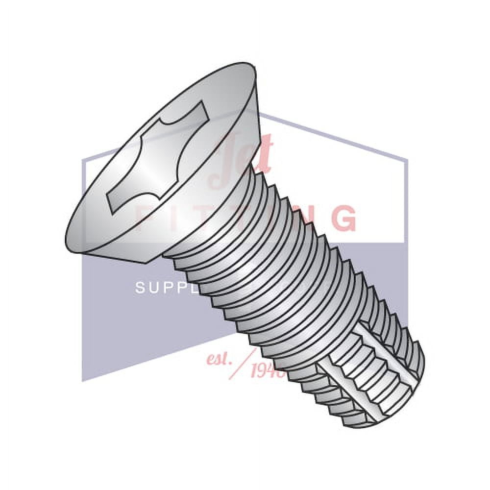 12-24 x 3/4" Type F Thread Cutting Screws | Phillips | Flat Undercut ...