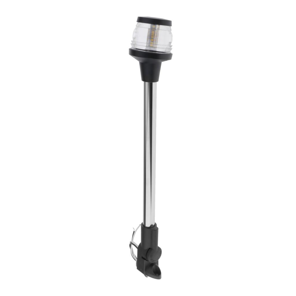 12-24V 16'' Fold Down Marine Boat LED Lights Yacht Stern Anchor Light ...
