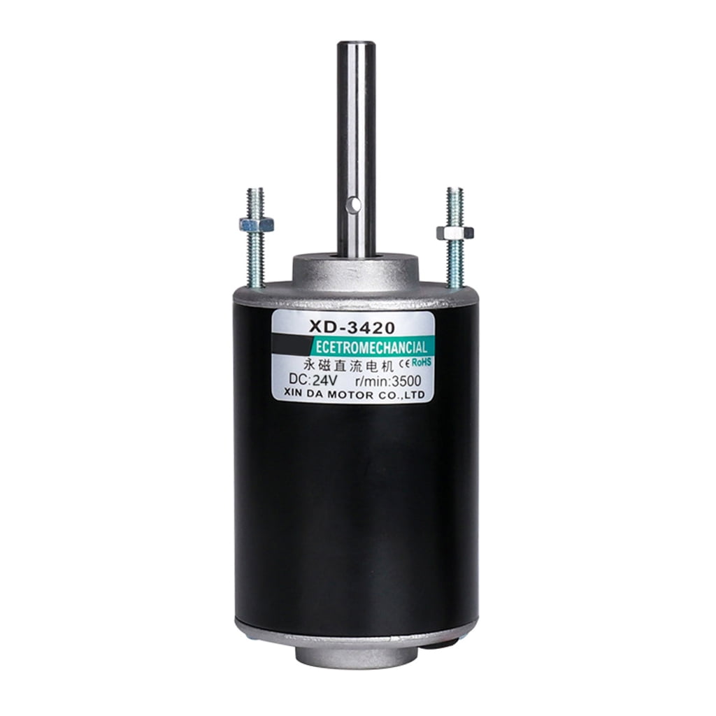 12/24V 30W Electric Permanent Magnets Motor High Speed Electric Gear ...