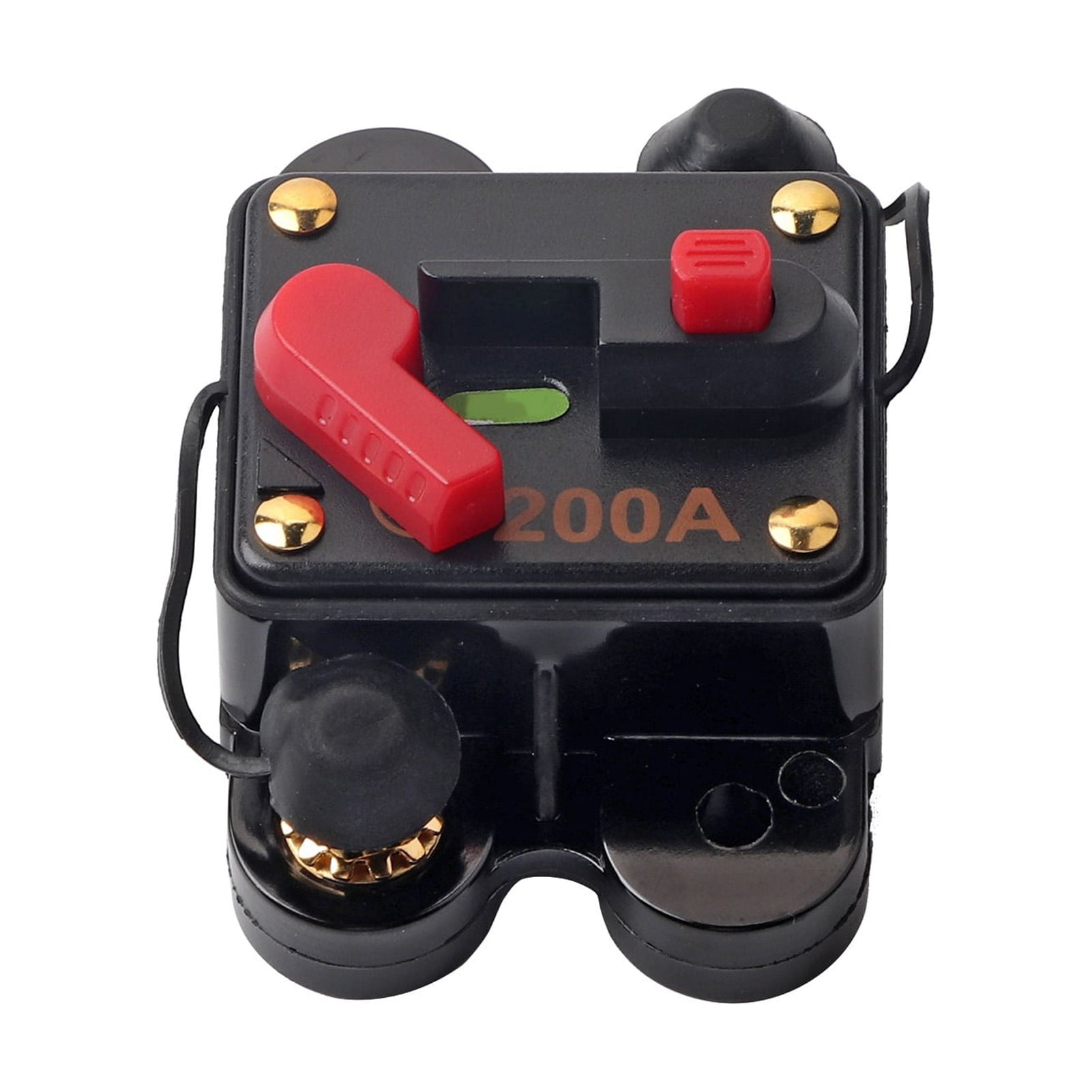 12?24V DC Circuit Breaker Fuse Inverter with Manul Reset for Car Audio ...