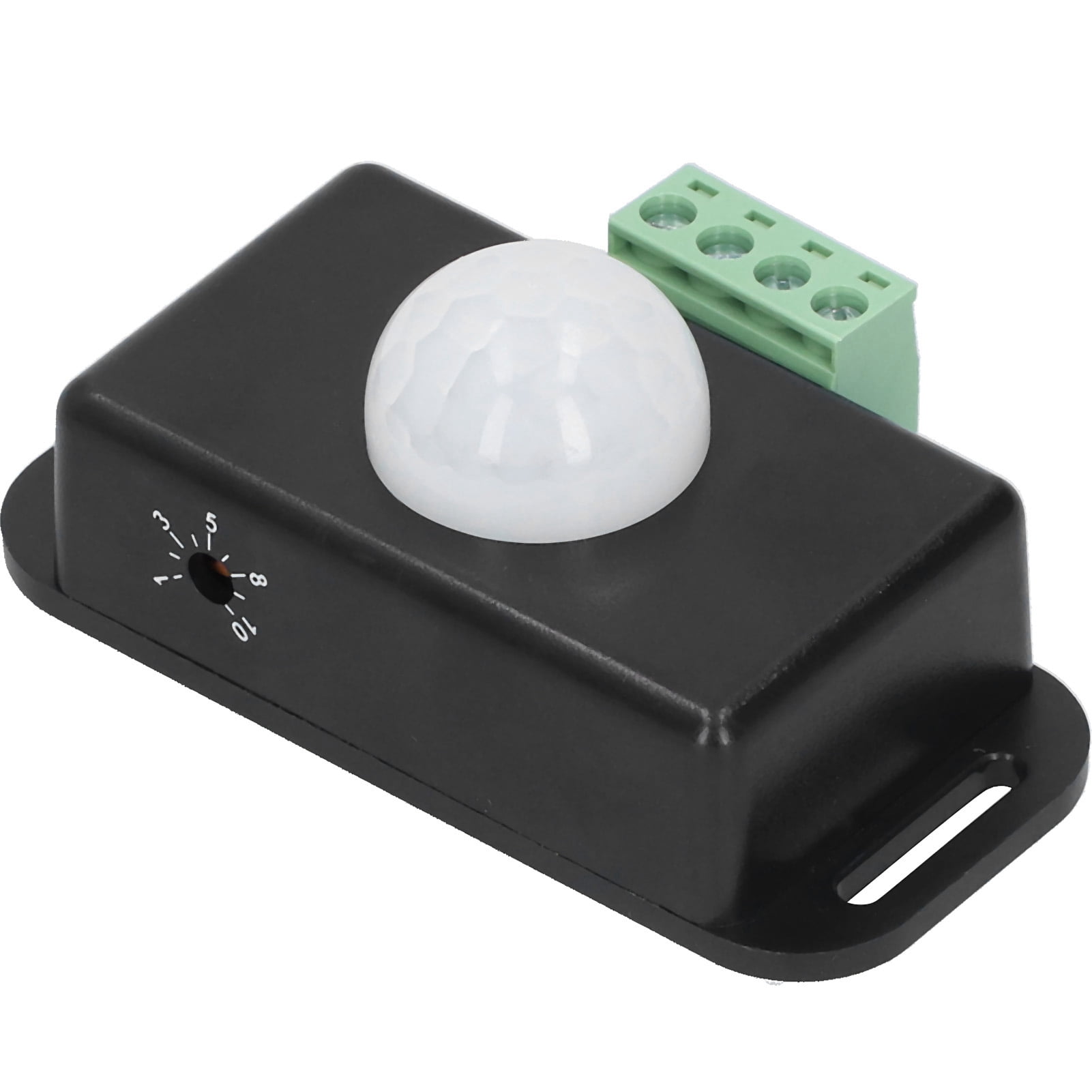 12/24V Infrared Motion Sensor, 8m Range, Adjustable Delay, For Cabinet ...