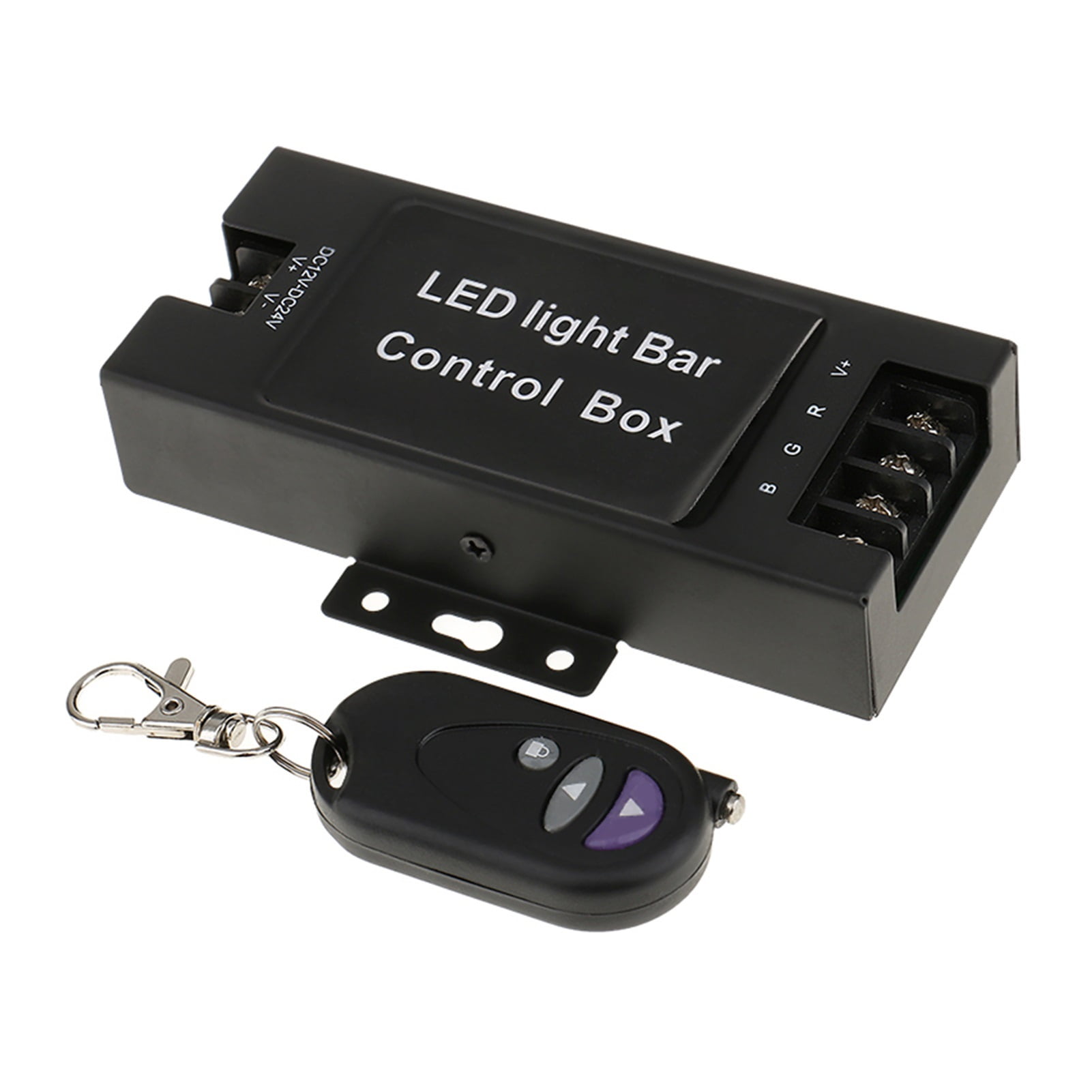 12-24V LED Light Bar Battery Control Box & Wireless Remote Car Work ...