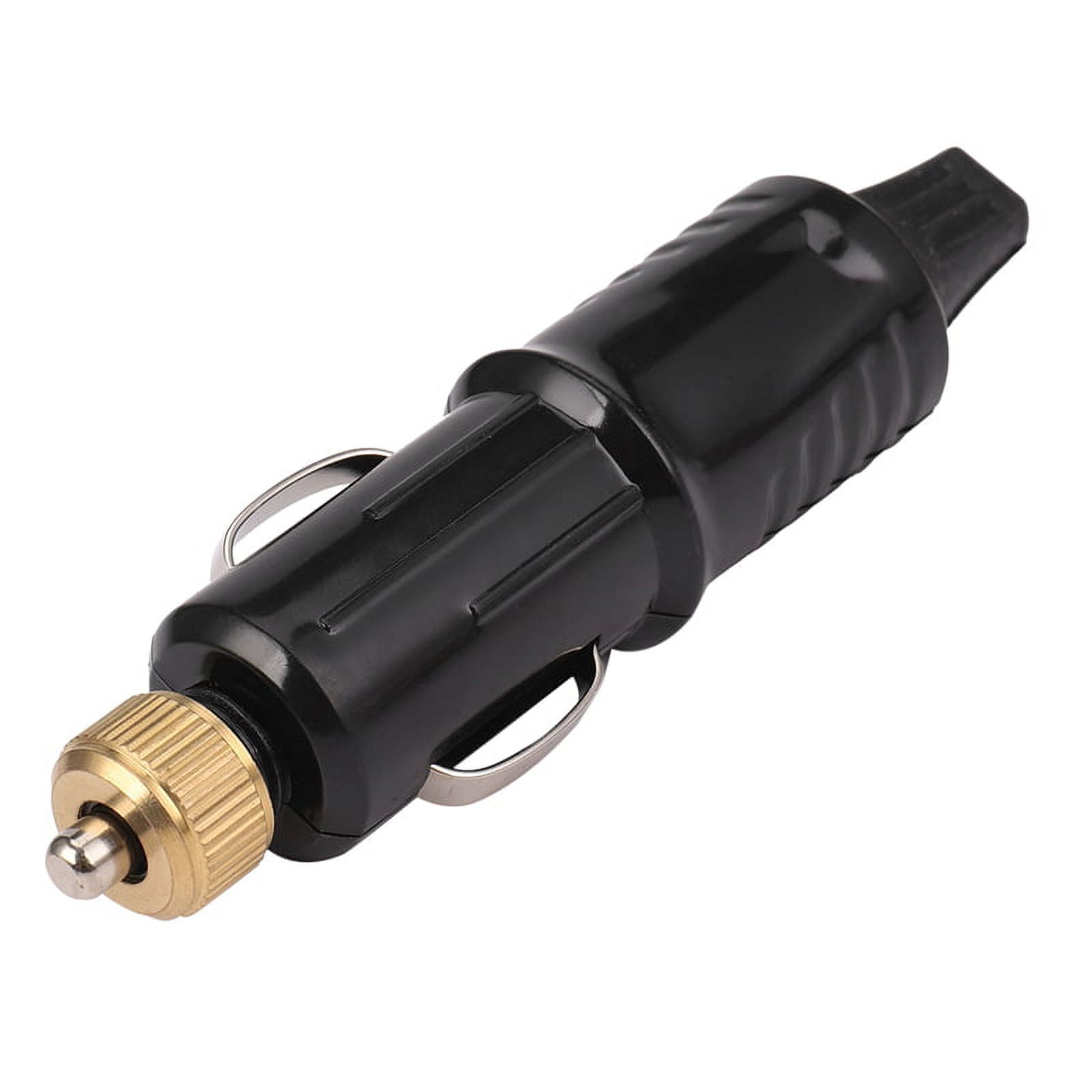 12/24V Replacement Car Lighter Socket Plug Adapter Charger + Fuse Set ...