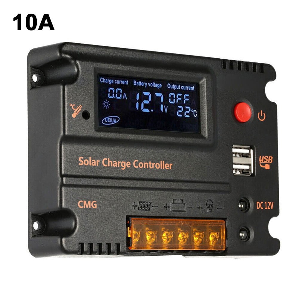12/24V Solar Panel 10A/20A CMG WPC Solar Charge Controller Battery ...