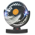 12/24V/USB Portable Car Fan 360 Degree All-Round Adjustable Auto Air ...