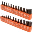 12/24pcs Hex Screwdriver Bit Set Alloy Steel Magnetic Set 25mm 1/4in ...