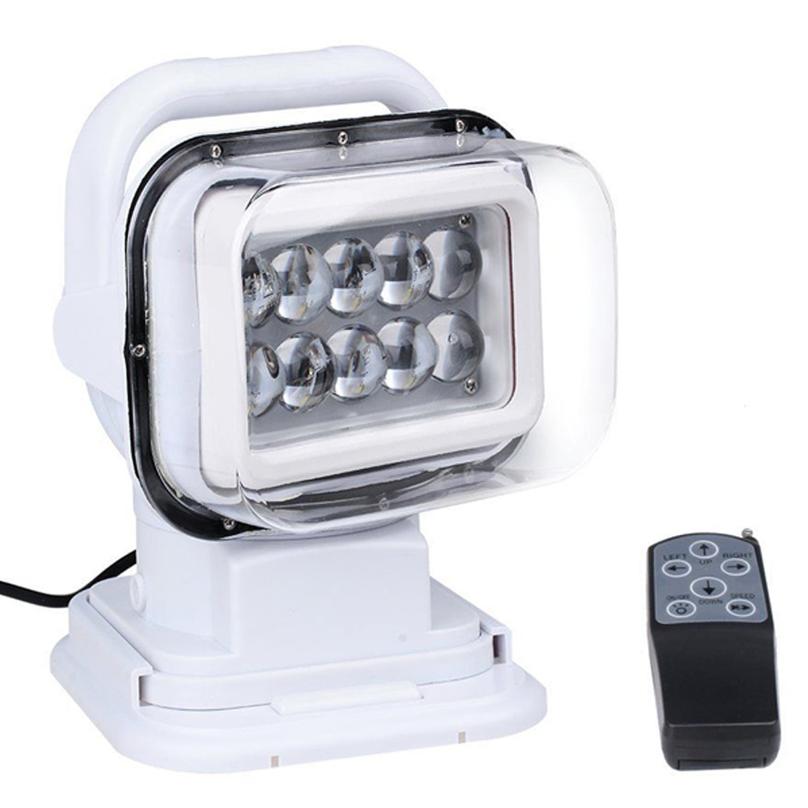 12/24v 50w 360 Degree Rotate Spotlight Marine Led Searchlight For Off ...