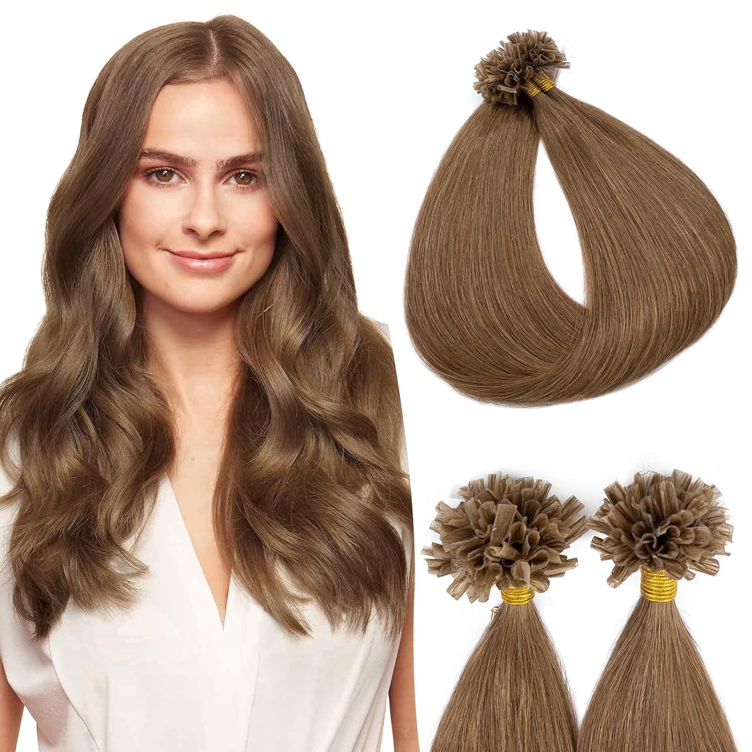 12-26 Inch Human Hair Nail Extensions for Seamless Volume and Length ...