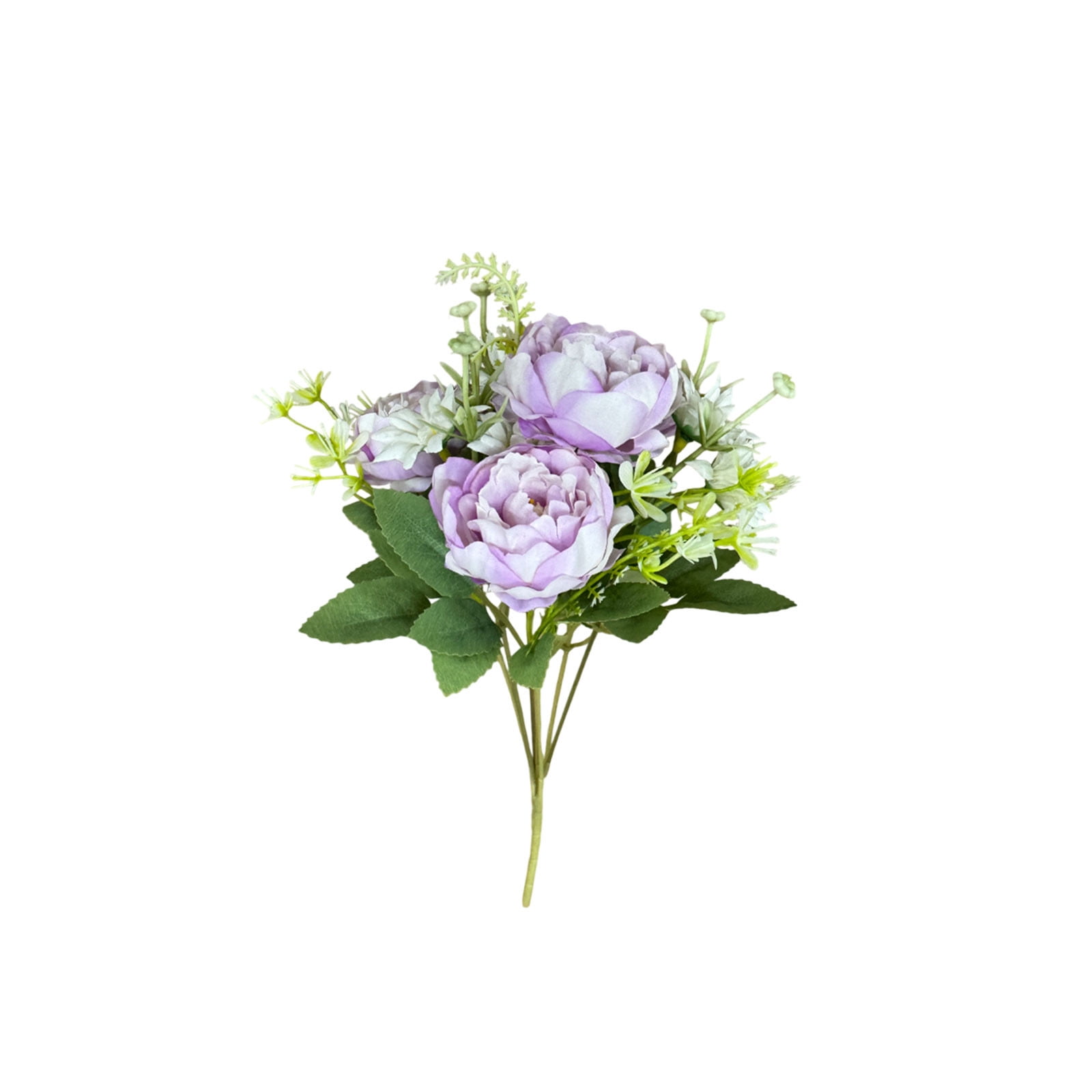 12.2in Realistic Plastic Artificial Plant with Delicate Leaves & Buds ...