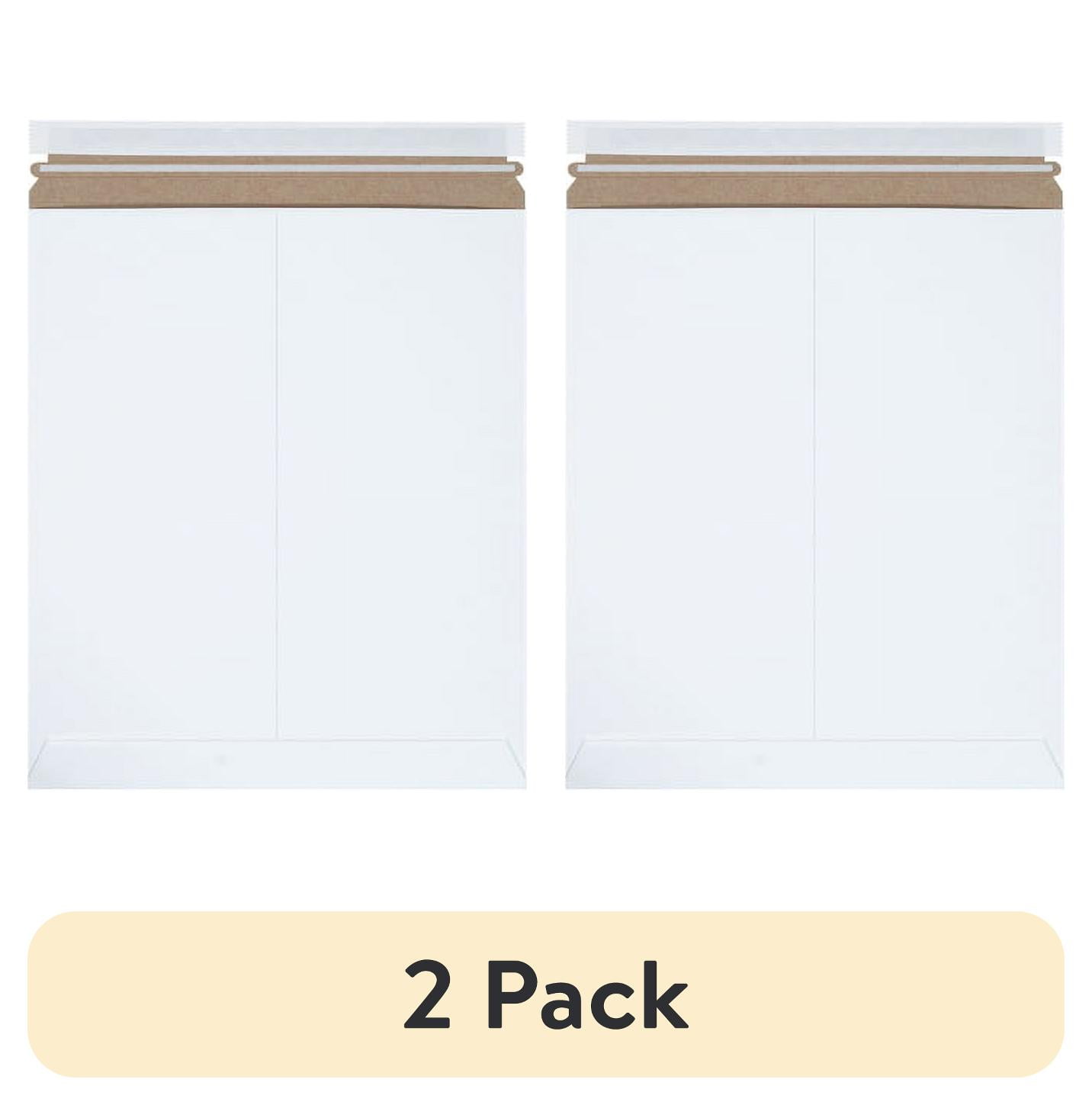 (2 pack) Office Depot® Brand Self-Seal Stayflats Mailers, 12 3/4" x 15 ...