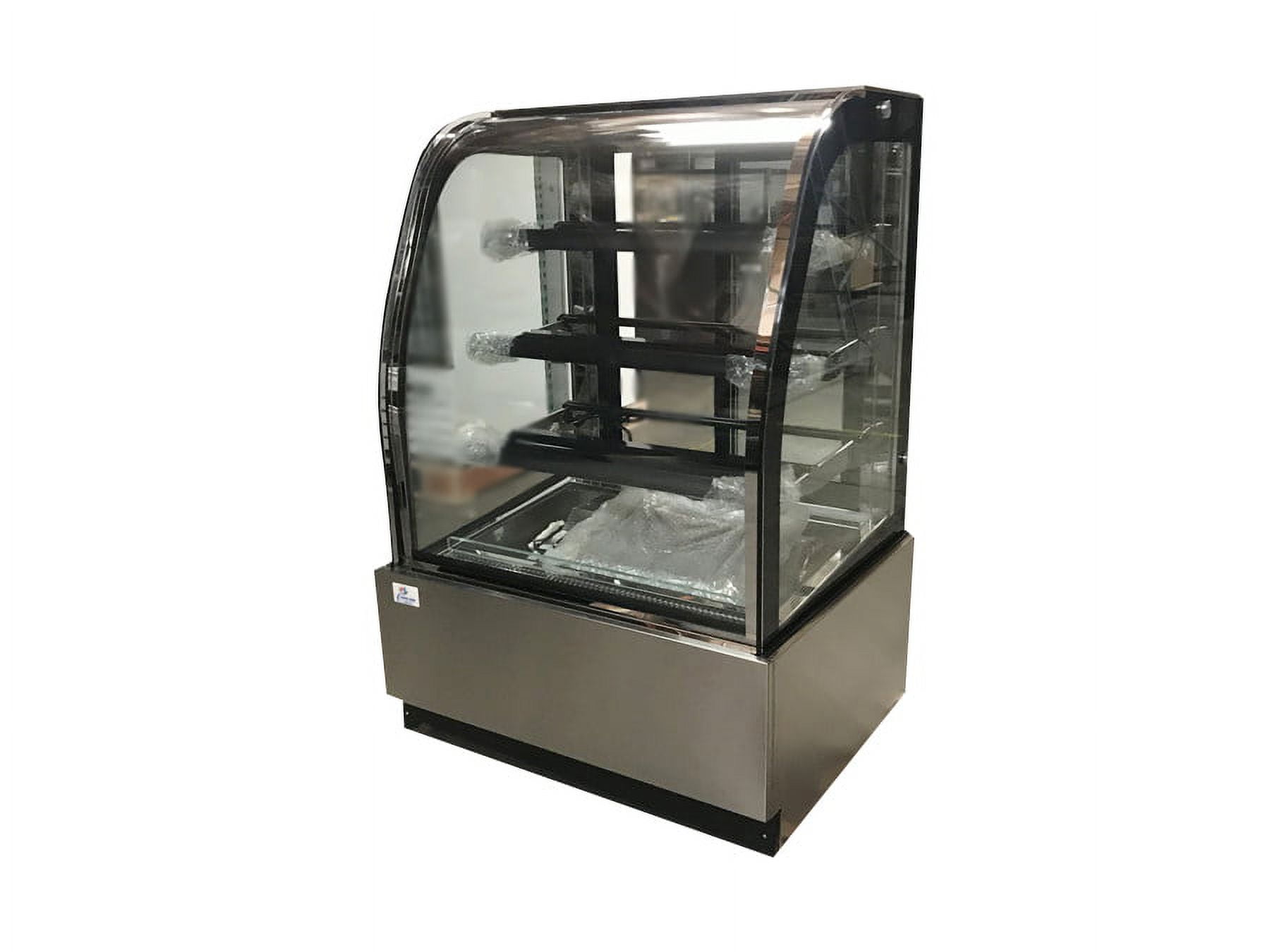 12.3 Cu Ft 36 ins Commercial Refrigerated Bakery Display Cooler Case ...