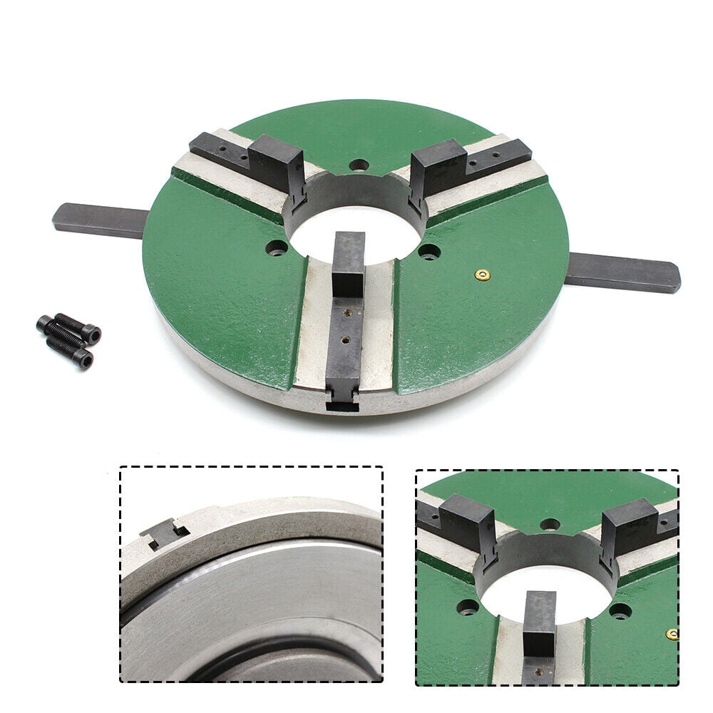 12" 3 Jaw Self-Centering Welding Positioner Lathe Table Chuck WP-300 ...