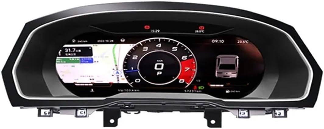 12.3'' LCD Digital Cluster Compatible with VW Passat B8 CC Variant 2017 ...